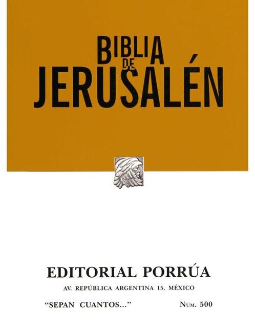 Libro Biblia De Jerusalén 1