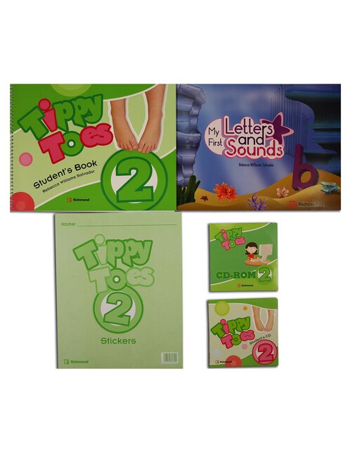 Revista Tippy Toes 2 Student'S Book + My First Letters And Sounds ...