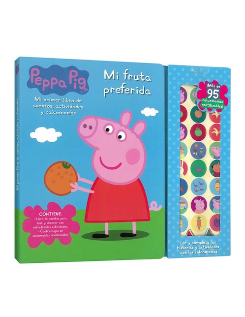 Mi primer libro de cuentos actividades y calcomanías: Peppa Pig Mi ...