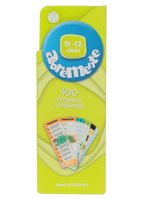 Libro Abremente 11-12 años de Novelty 1