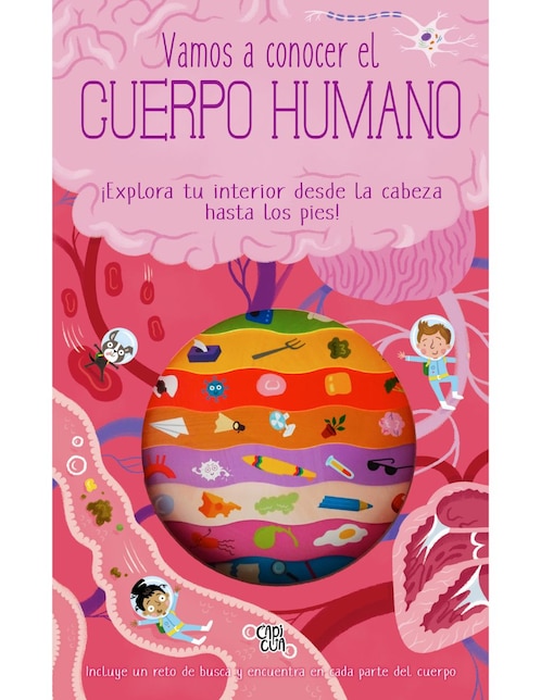 Libro Vamos a conocer el cuerpo humano de CAPICUA 1