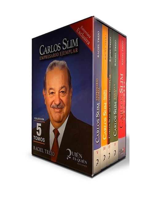 Libro Libro Carlos slim empresario ejemplar colección completa de ...