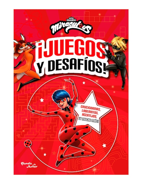 Libro Ladybug ¡Juegos y desafíos! de Miraculous 1