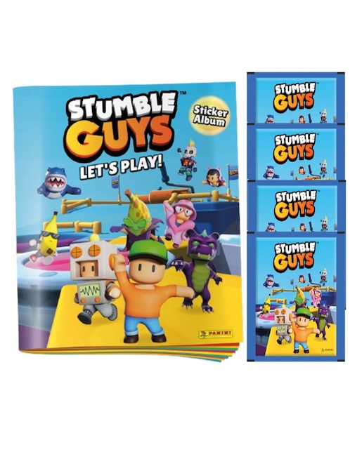 Álbum con estampas Panini Coleccionable de Stumble Guys 1