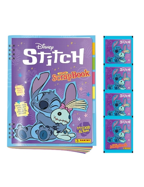 Álbum con estampas Panini Coleccionable de Stitch 1