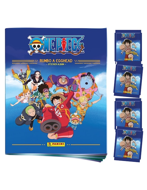 Álbum con estampas Panini Coleccionable de One Piece 1