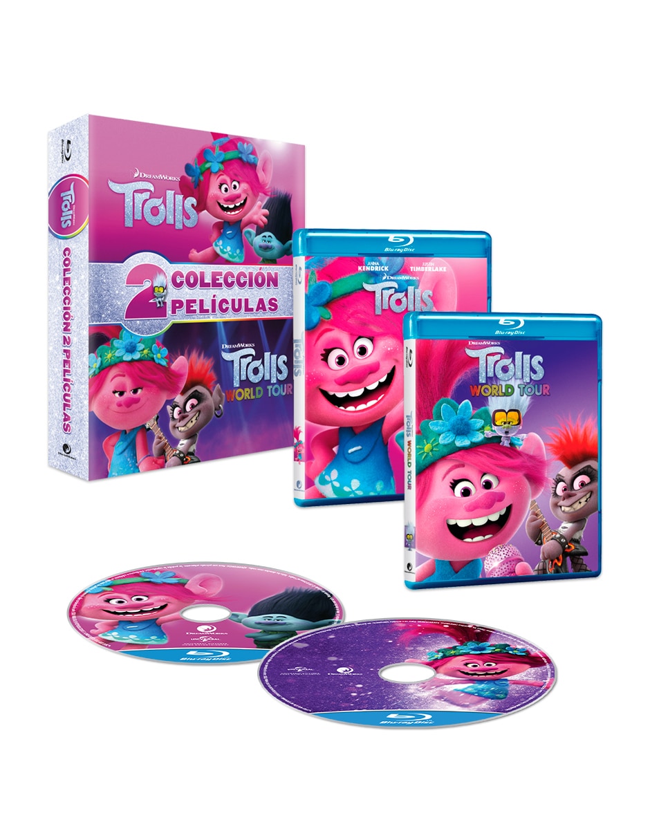 Colección 2 Películas: Trolls Blu-ray | Gran Barata