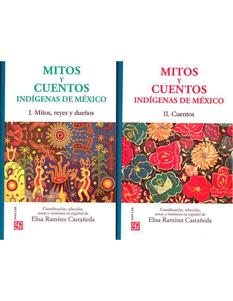 Libro Set 2 libros Mitos y cuentos. Indígenas de México Vol I y II de ...