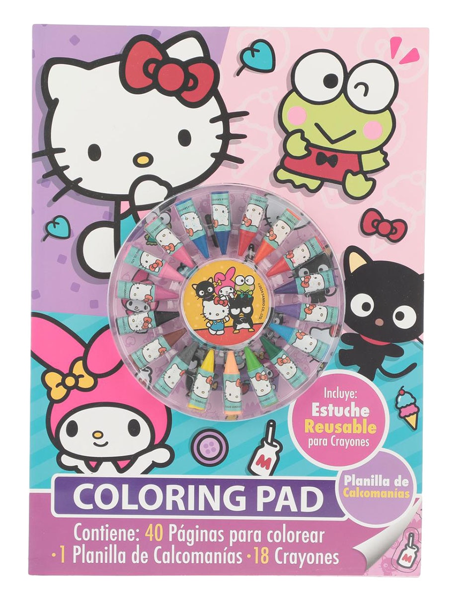 Te Extraño Para Colorear Páginas De Hello Kitty Dibujo De Pez Kawaii